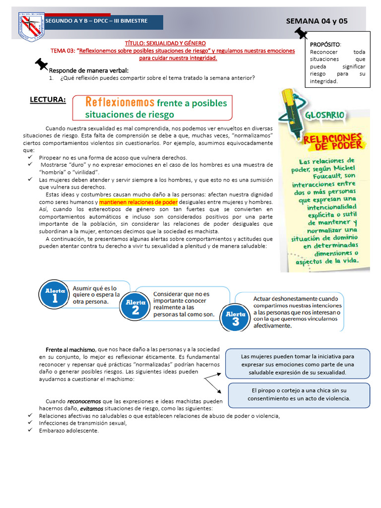 Lectura Semana 04 III Bimestre | PDF