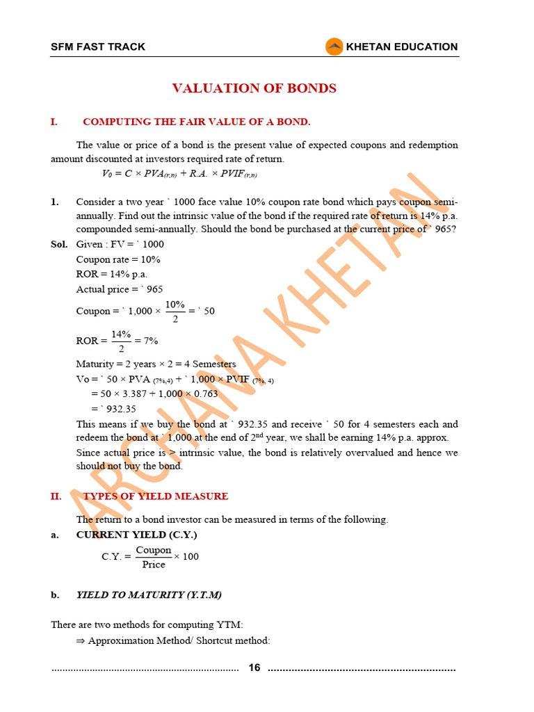 Bonds | PDF | Bond Duration | Bonds (Finance)