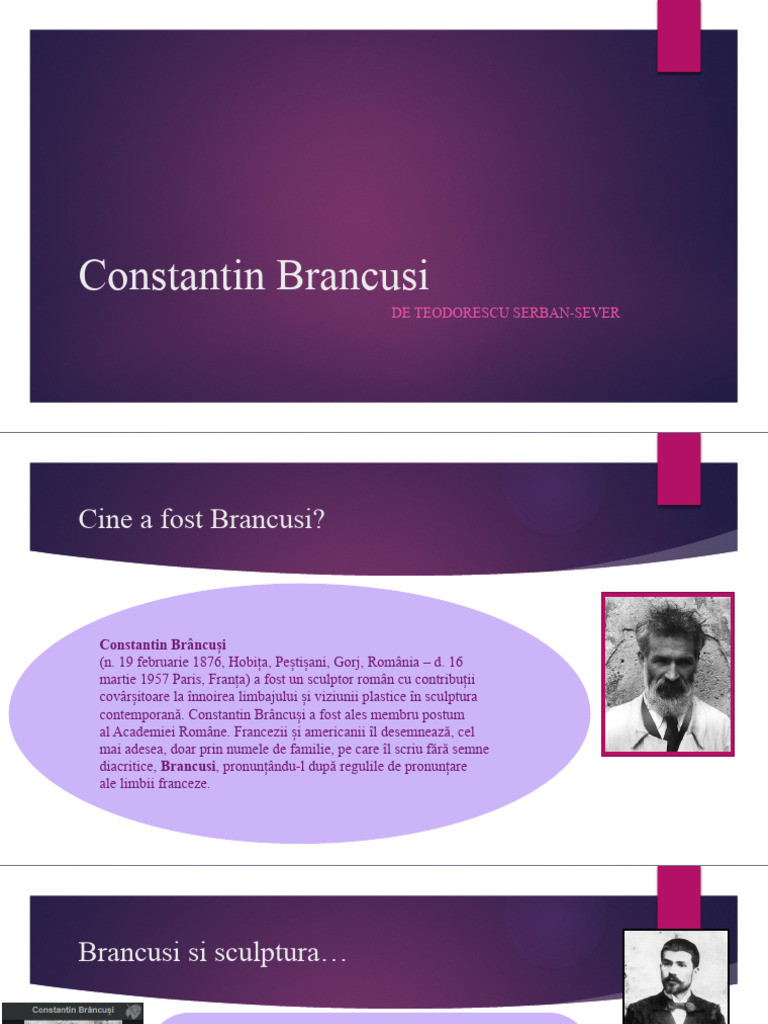 Constantin Brancusi | PDF