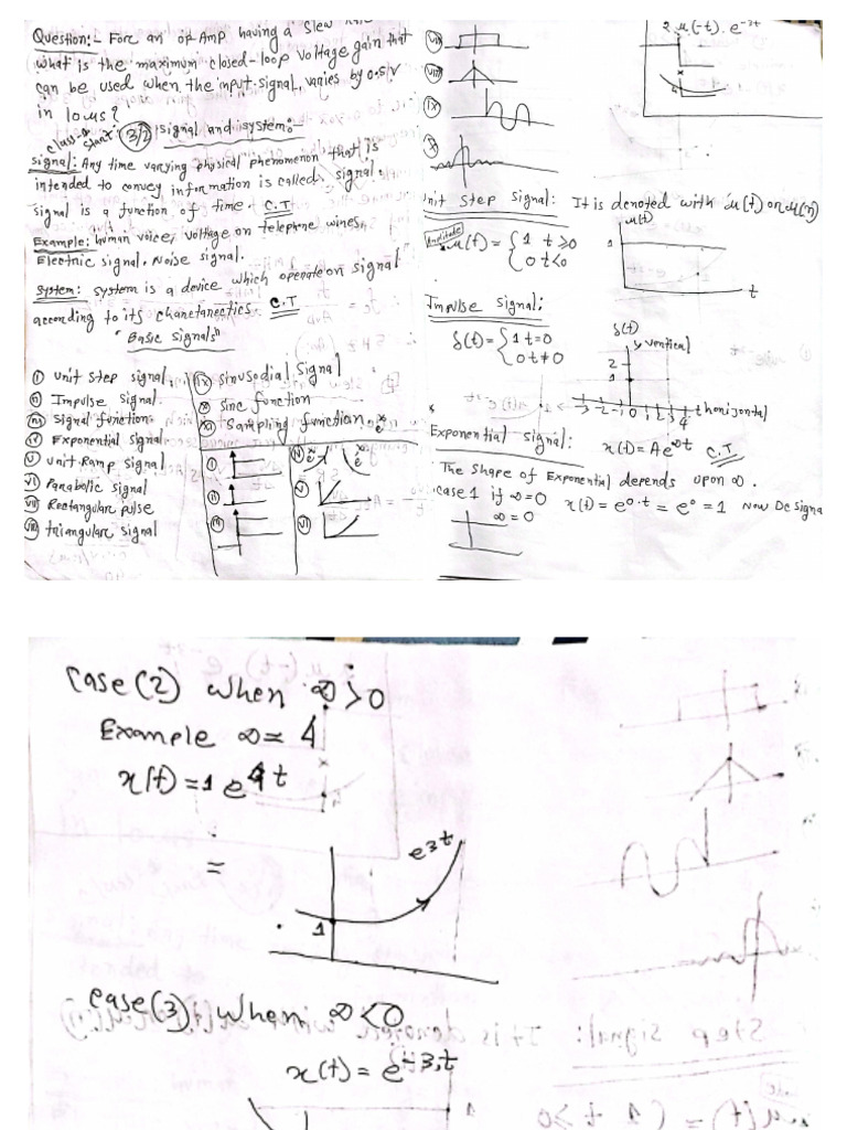 Signal-And-System Practice | PDF