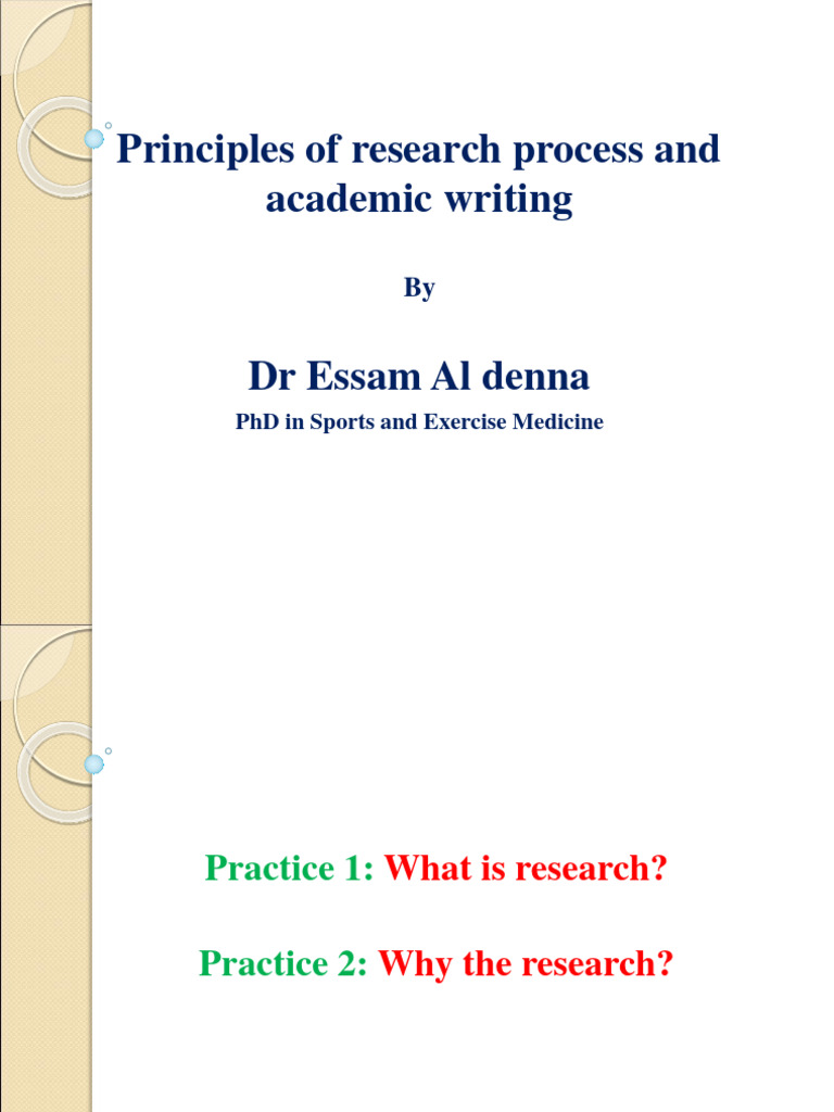 Principles of Academic Writing 2023 New Compressed | PDF | Level Of ...
