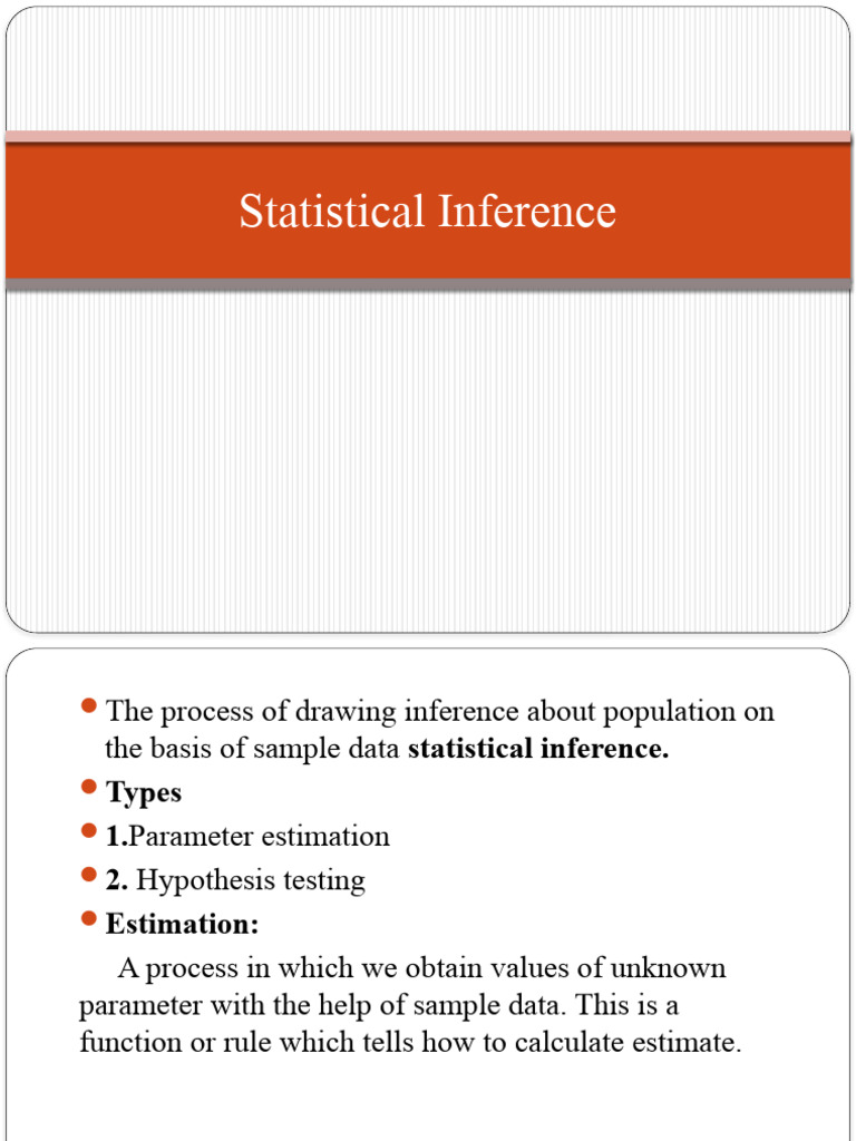 Parameter Estimation | PDF