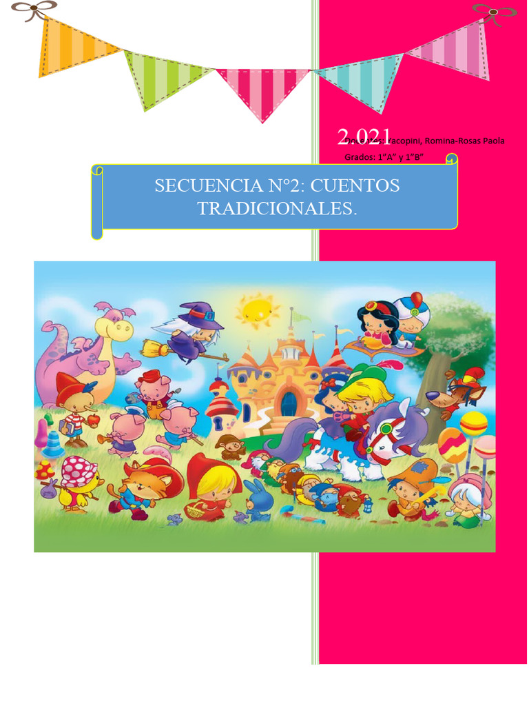 Secuencia Didáctica: Cuentos Tradicionales | PDF