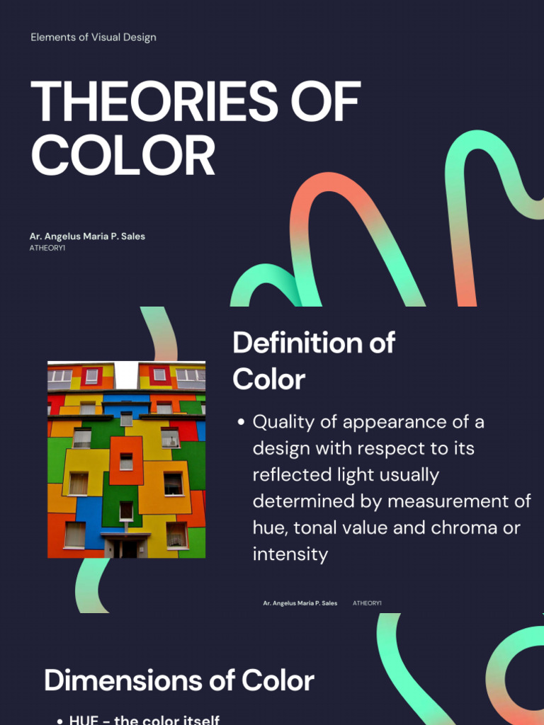 Week 9 Theories of Color | PDF