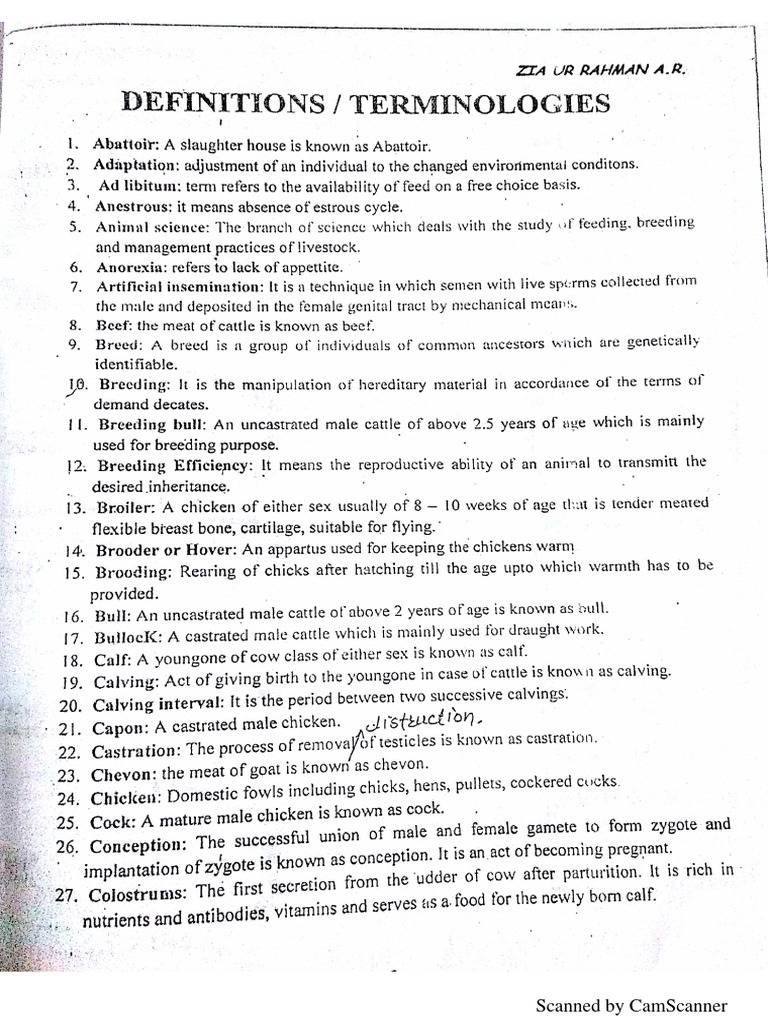 Ahds 111 Objectives | PDF