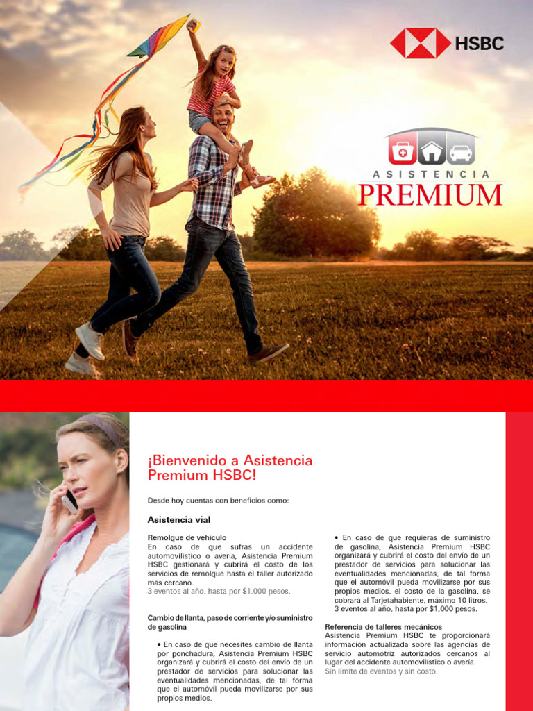 Asistencia Premium HSBC | PDF | Finanzas y dinero