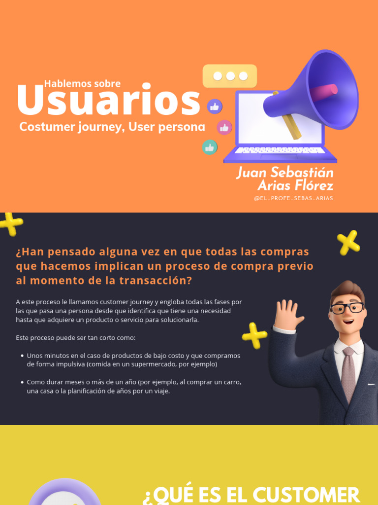User Personas y Customer Journey | PDF | Marketing | Business