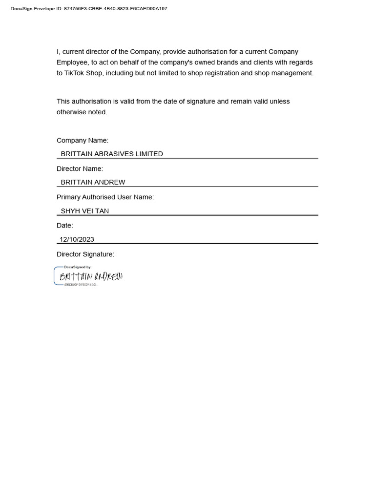 Please Complete The Below To Allow A Primary | PDF