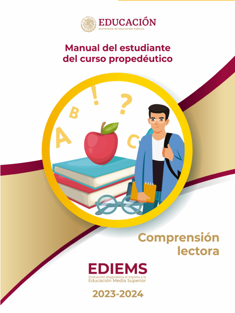Cb066 Manual Estudiante Propedeutico Comprension Lectora | PDF