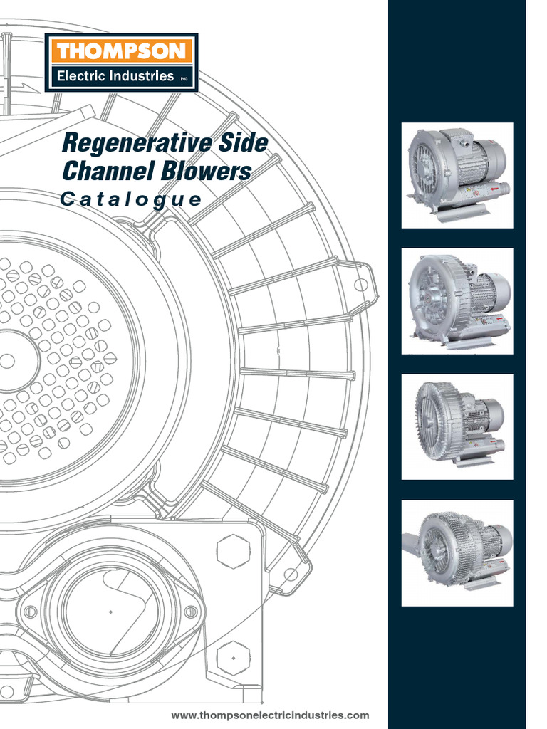 Catalogo-Thompson-Blowers | PDF | Gases | Tools