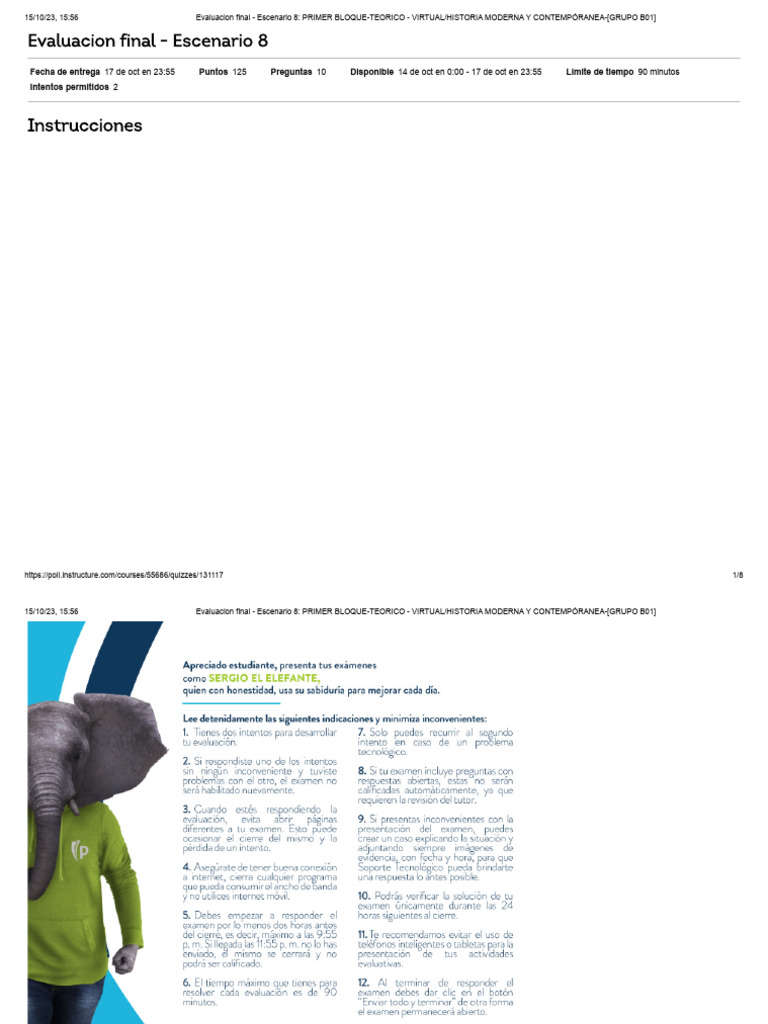 Eva Final Historia Moderna Comtemporanea | PDF | Europa | Imperialismo