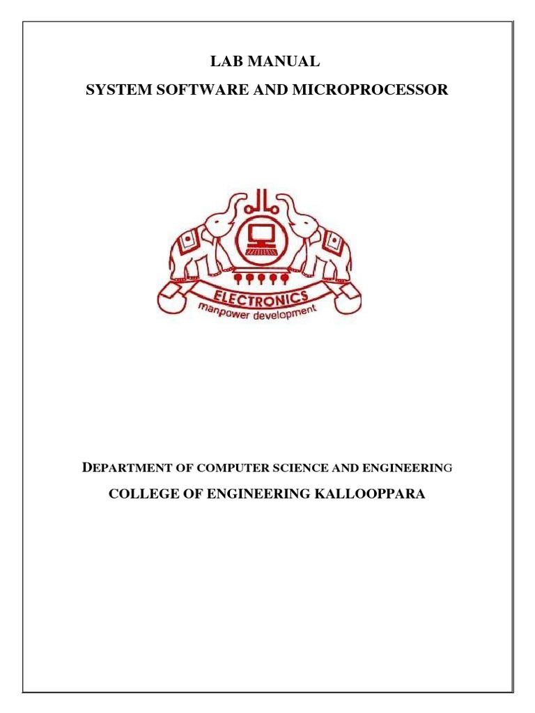 System Software and Microprocessor Labmanual | PDF | Process (Computing) | Scheduling (Computing)