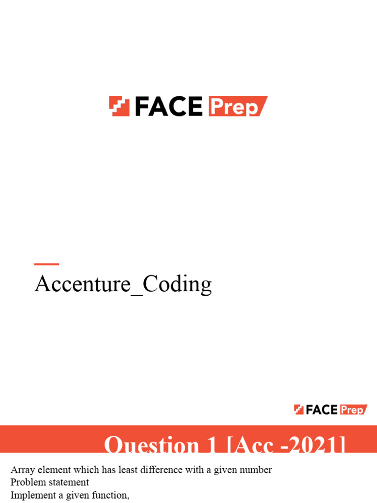 Accenture Coding Final1 | PDF | Integer (Computer Science) | Parameter (Computer Programming)