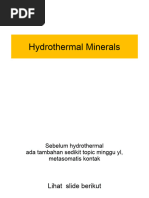 Hydrothermal Alteration and Alteration Types | PDF | Minerals | Rock ...