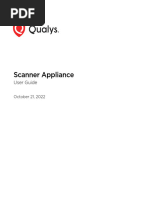Qualys Virtual Scanner Appliance User Guide | PDF | Computer Network ...