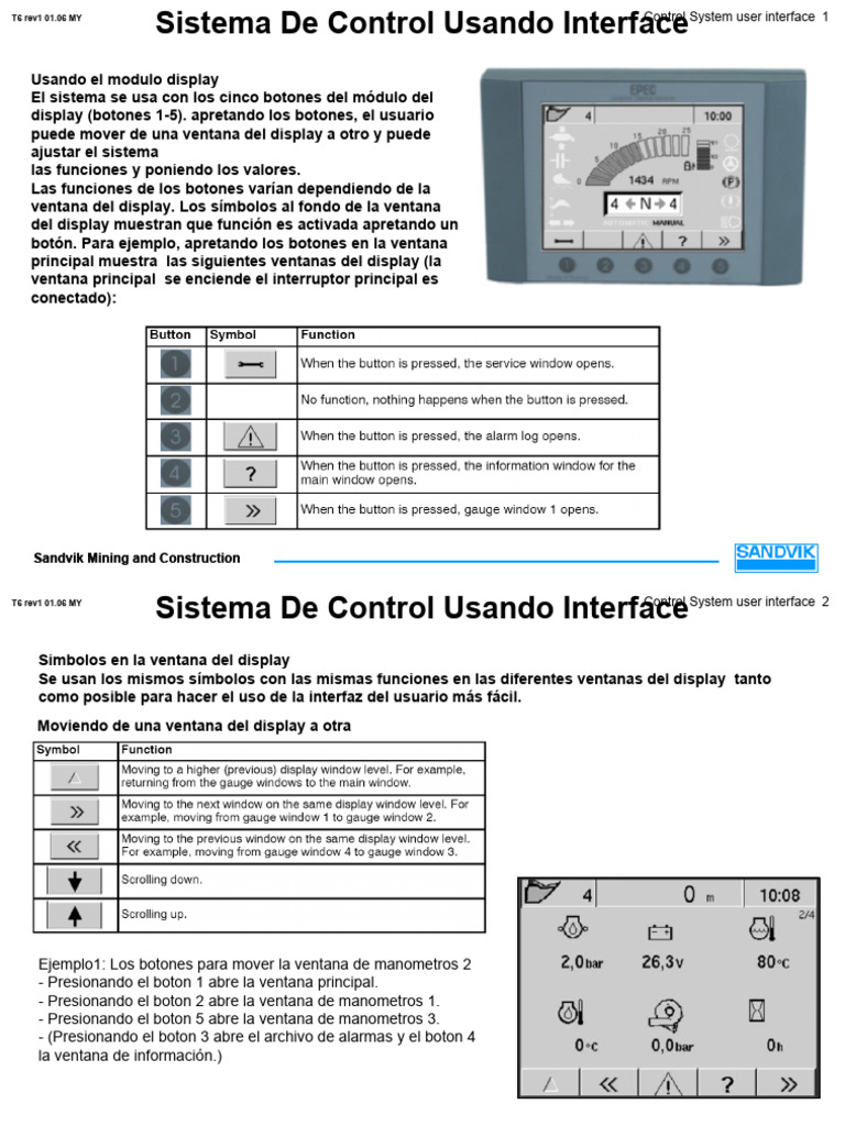 10.control System User Interface Español | PDF | Ventana (informática ...