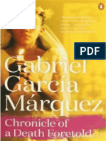 Overview of Chronicle of a Death Foretold | PDF | Gabriel García Márquez