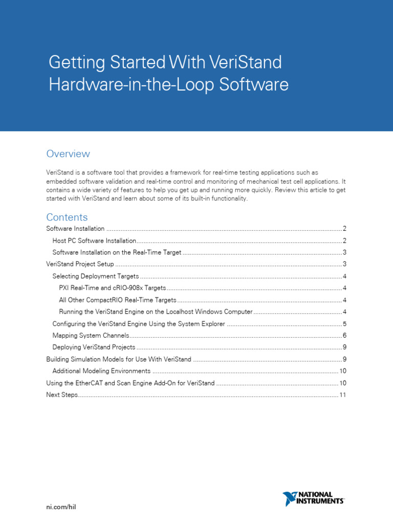 Getting Started With Hil Software | PDF | Computer File | Software
