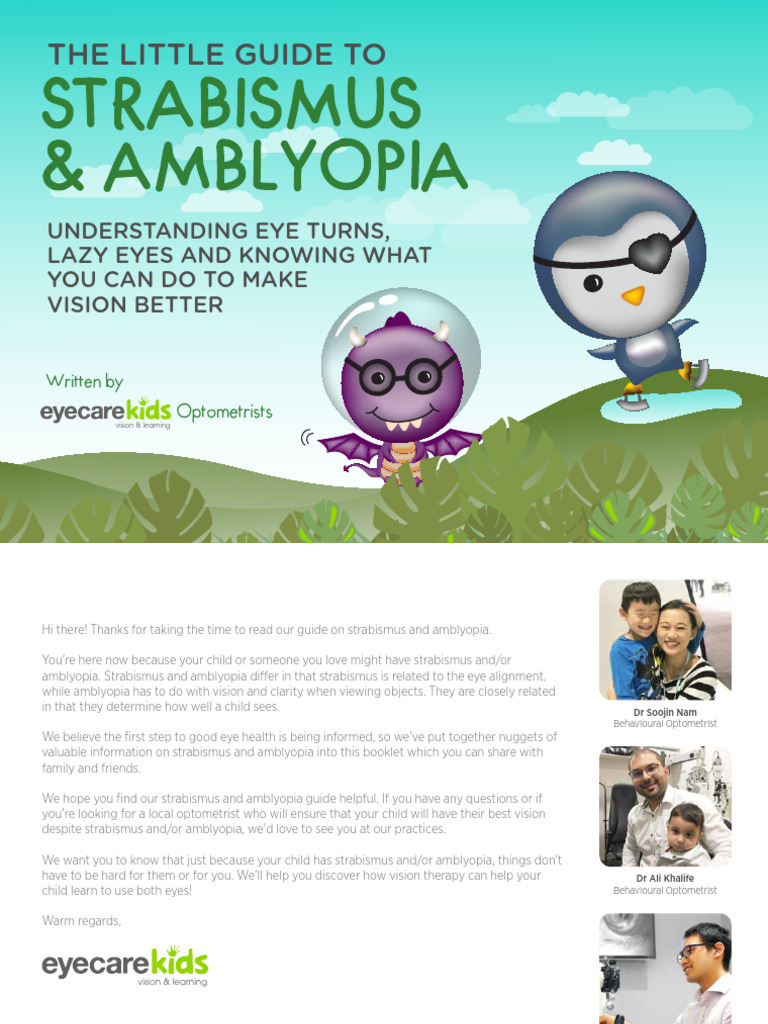 ECK-The-Little-Guide-to-Strabismus-and-Amblyopia | PDF | Ophthalmology | Medical Specialties
