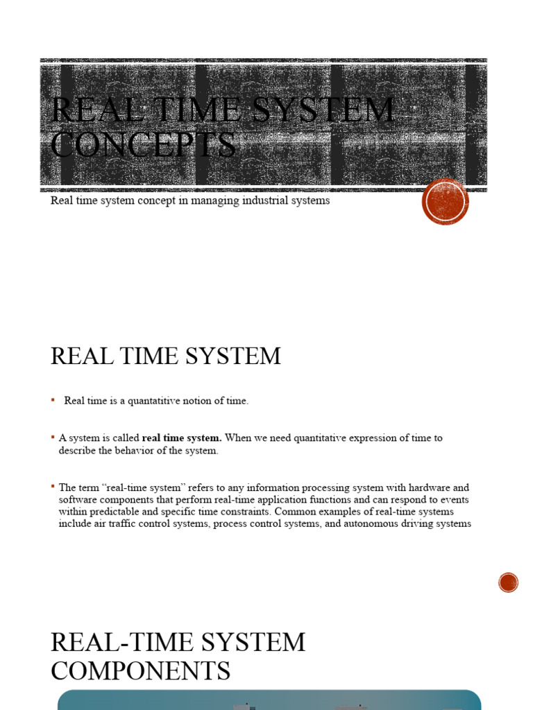 Real-Time System Concepts and Applications | PDF | Real Time Computing ...