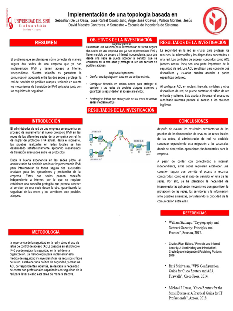 Abp Poster Base de Datos | PDF | Red de computadoras | Yo Pv6