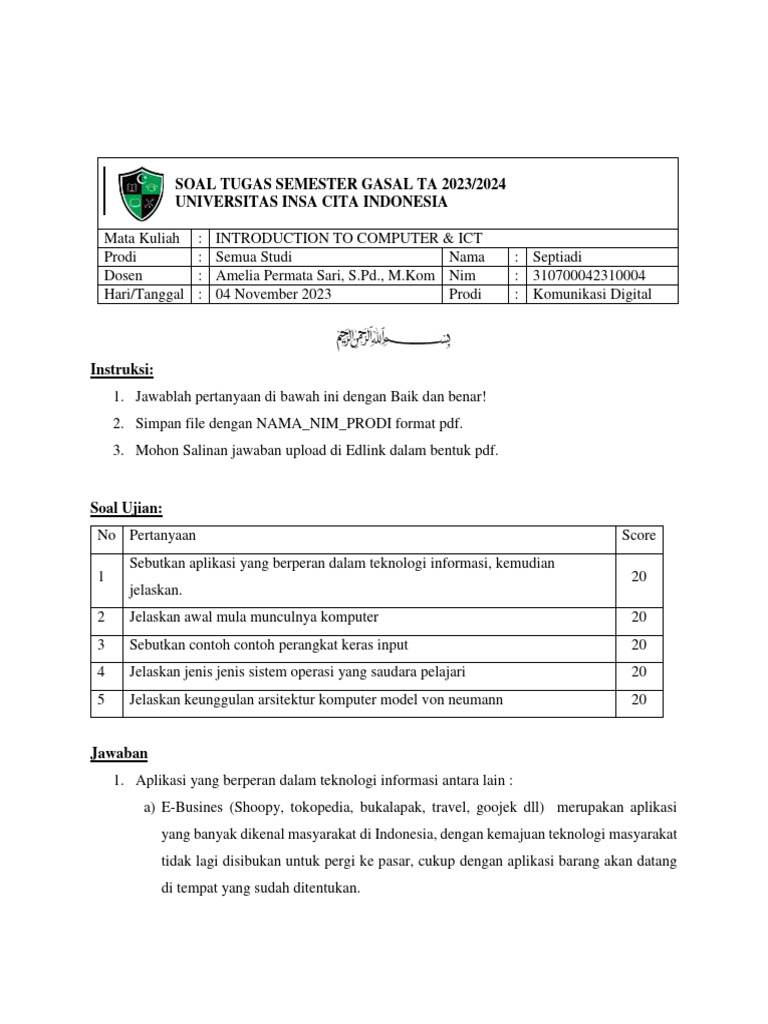 Septiadi - 310700042310004 - Komunikasi Digital | PDF