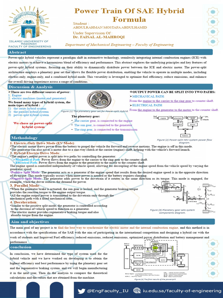 Power-Split Hybrid Vehicle Overview | PDF | Engines | Hybrid Vehicle