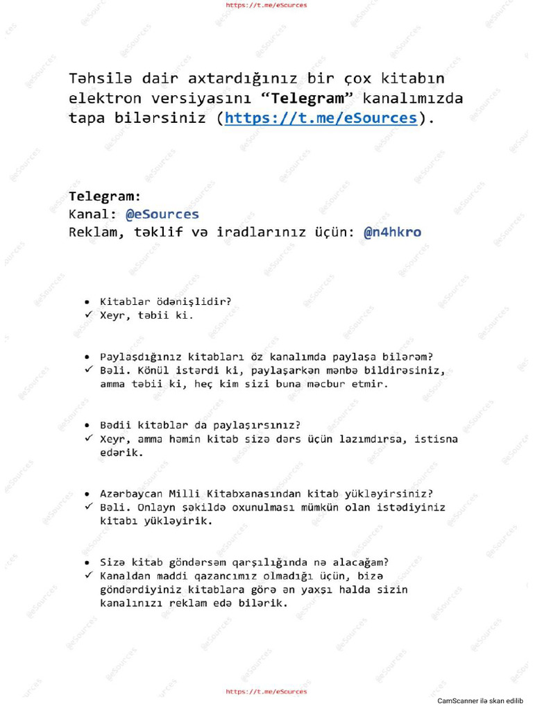 RM Nəşri 9cu Sinif Sınaq Toplusu | PDF