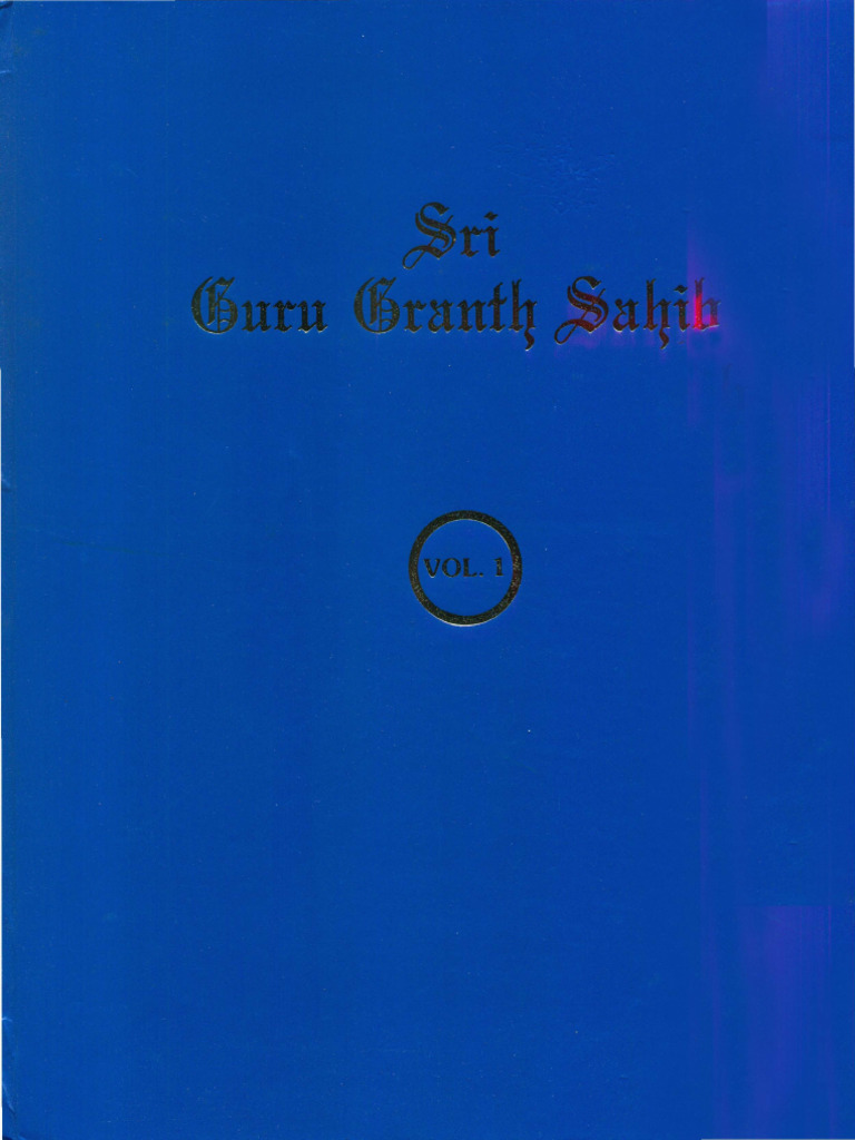 Anth Sahib English Version by DR Gopal Singh 01 | Download Free PDF | Guru Granth Sahib | Indian ...