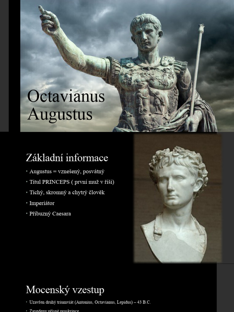 Octavianus Augustus | PDF
