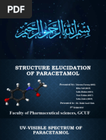 Paracetamol IR Spectrum Group A1 and A2.bmp PDF | PDF | Science ...