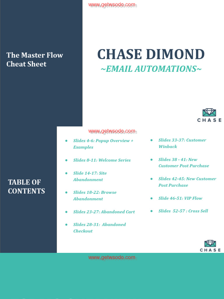 01-The Master Flow Cheat Sheet | PDF