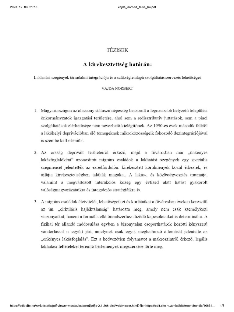 Szak | PDF