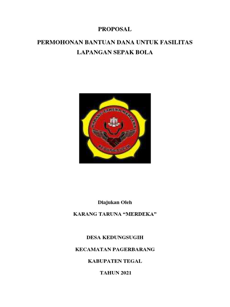 Proposal Pengajuan Dana Hibah | PDF
