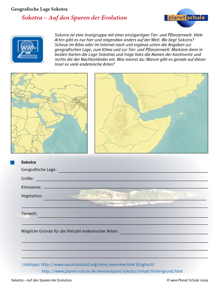 AB1 Geografische Lage Sokotra | PDF
