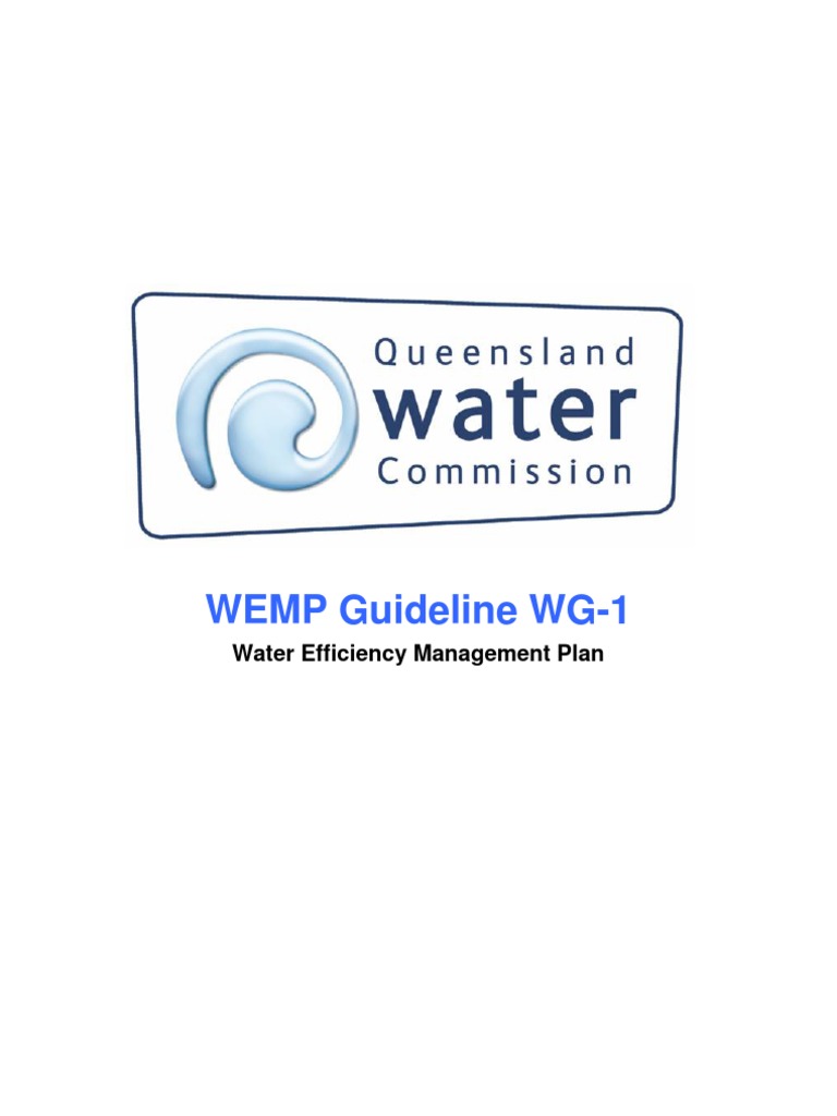 WEMP Guidelines and Submission Process | PDF | Water Use | Air Conditioning