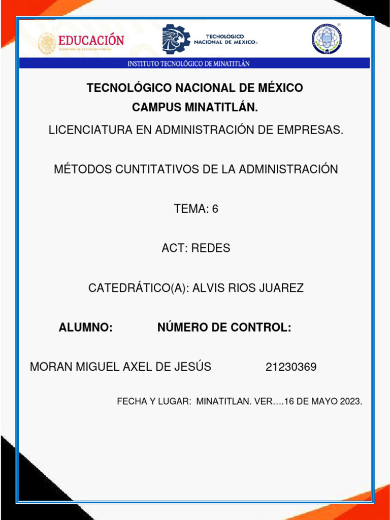 T6 - Redes Word | PDF