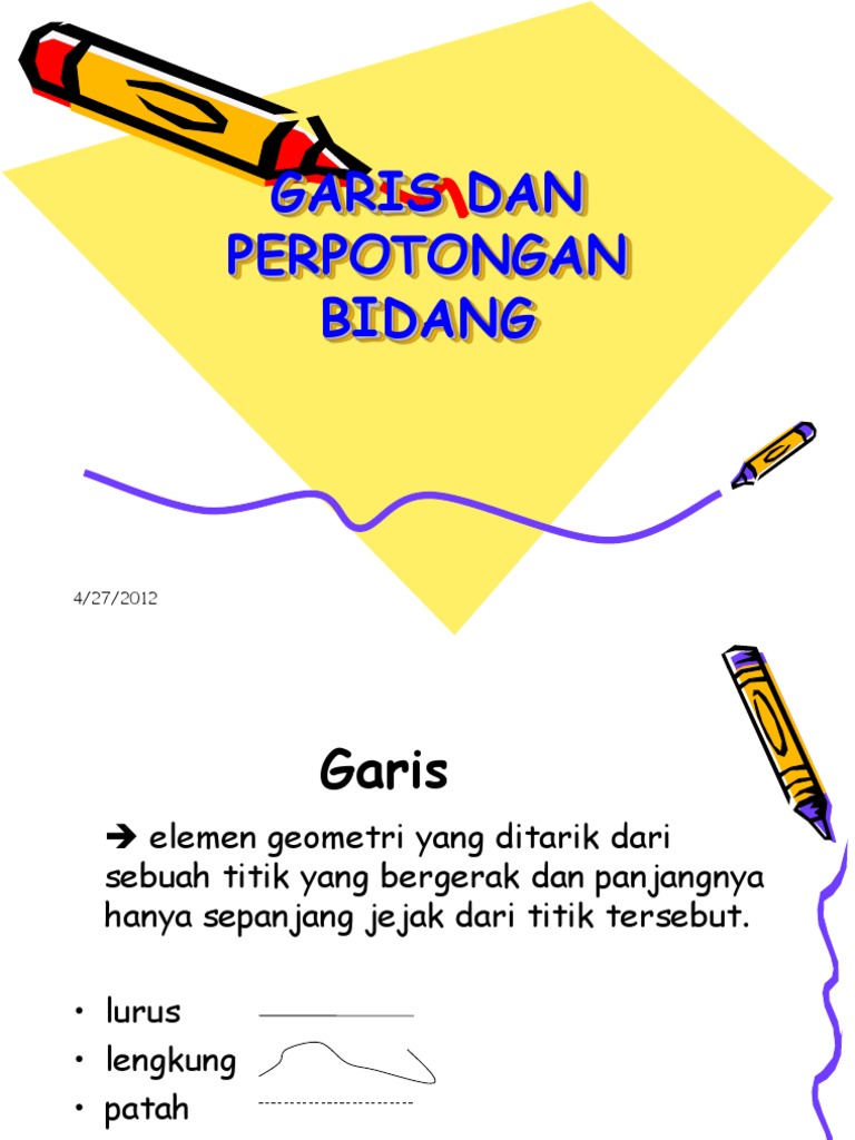 Garis Dan Perpotongan Bidang | PDF | Metode & Bahan Ajar