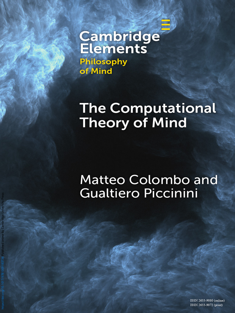 The Computational Theory of Mind | PDF