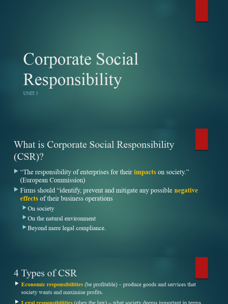 CSR and Climate Change: Key Insights | PDF | United Nations Framework ...