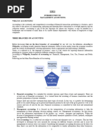 1st Year Financial Accounting Notes | PDF