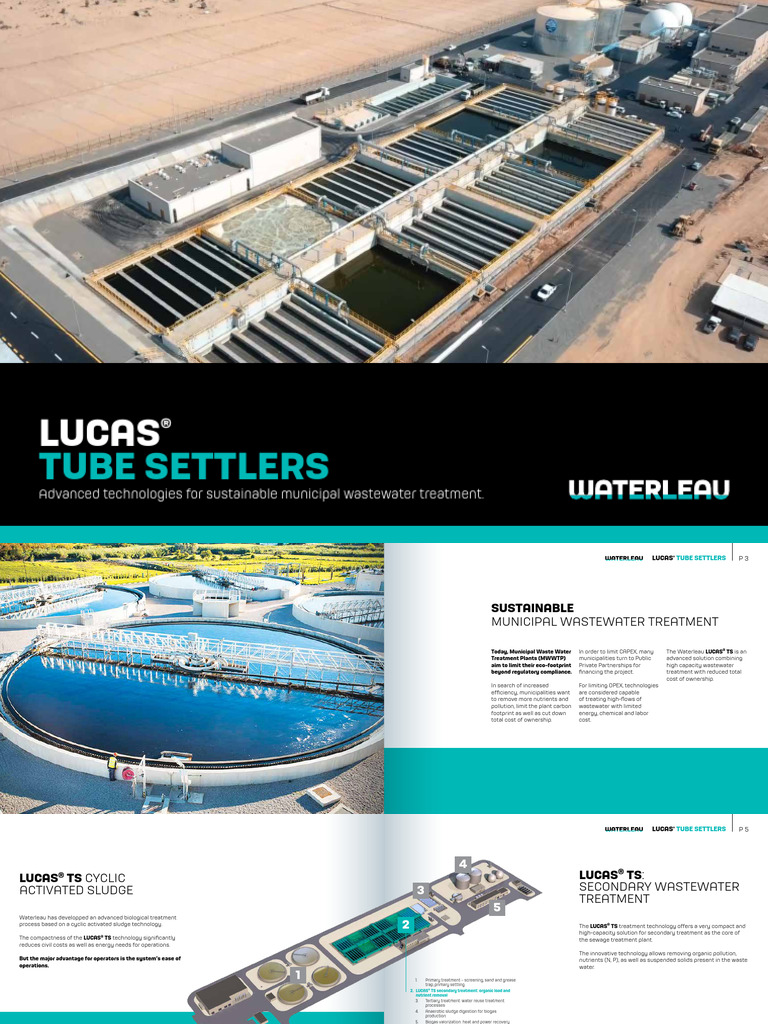 Waterleau - Ebrochure Lucas - Eng | PDF | Sewage Treatment | Waste Management