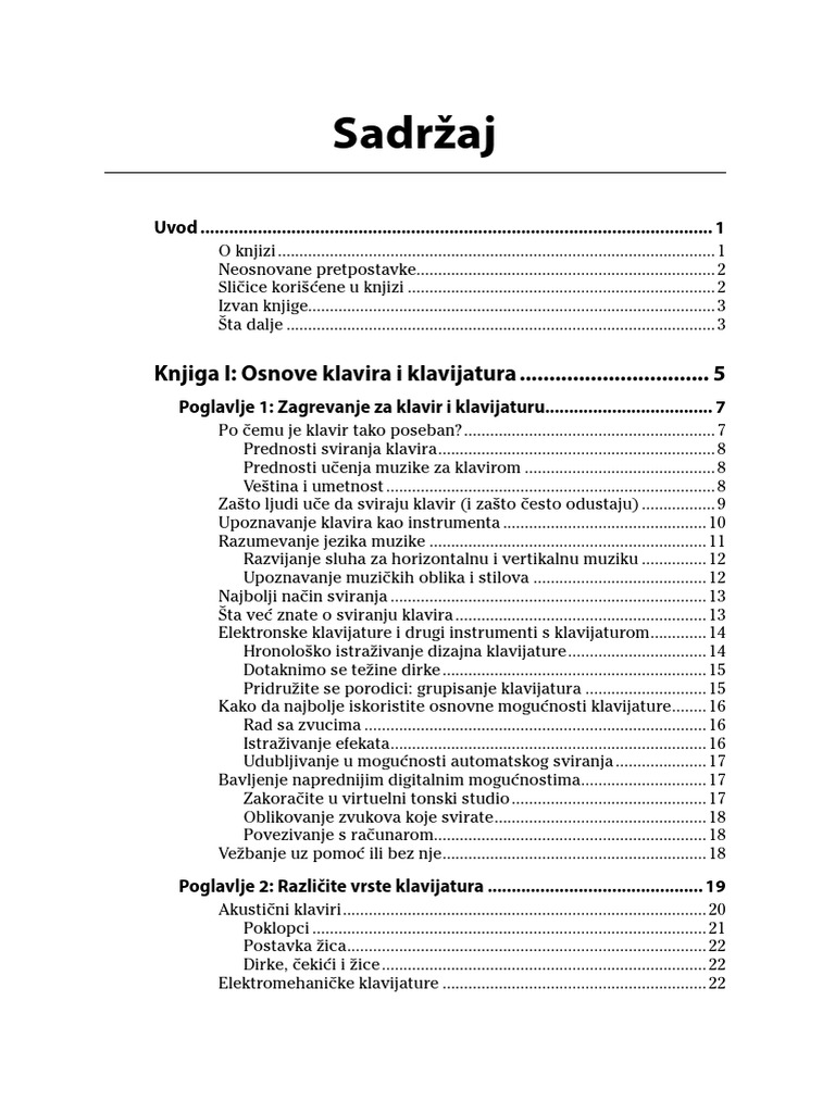 Sadrzaj KKLN | PDF
