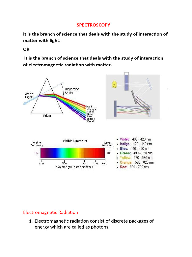Uv Visible Spectros | PDF | Molecular Orbital | Absorbance