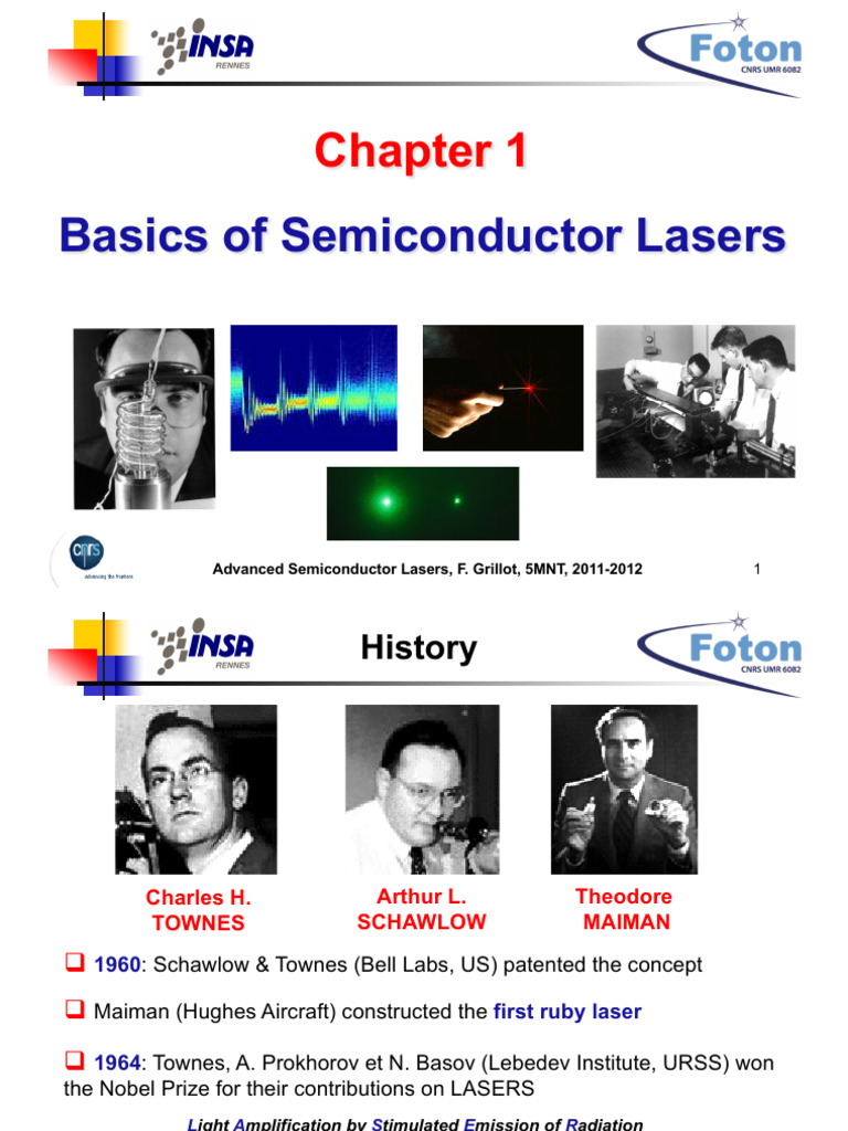 Semiconductor Laser Fundamentals | PDF | Laser | Laser Diode
