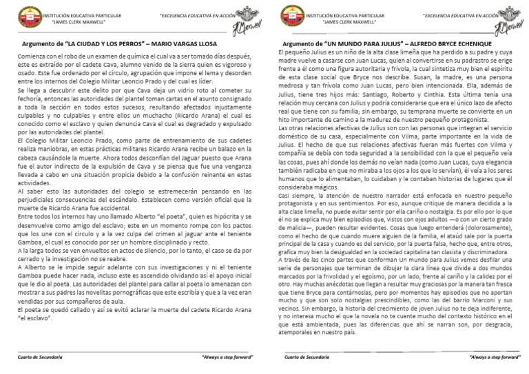 Vargas Llosa and Bryce | PDF