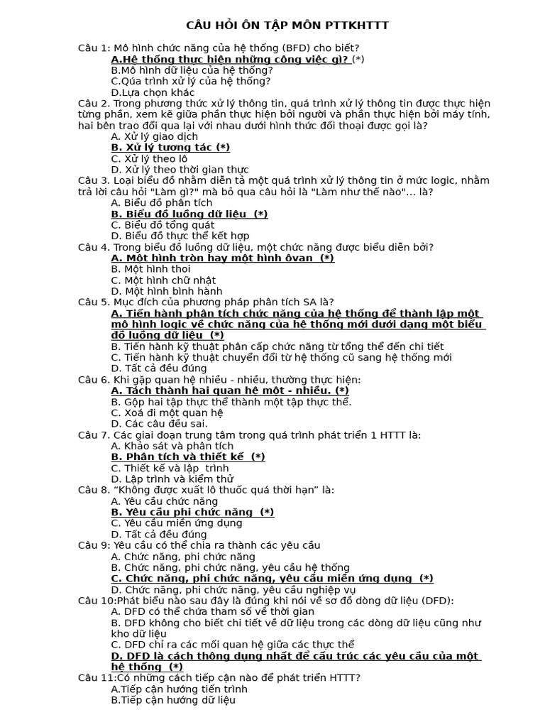 (123doc) - Trac-Nghiem-Uml | PDF