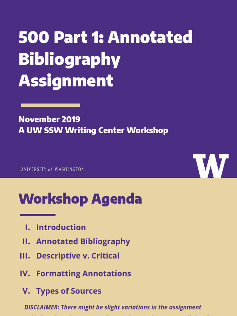 500 Annotated Bibliography | PDF | Bibliography | Primary Sources