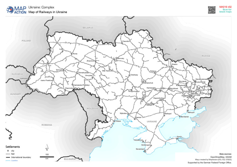 Eastern Europe Rail Map | PDF