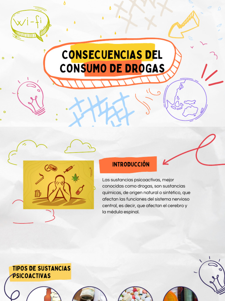 Consecuencias del consumo de drogas | PDF | La dependencia de ...